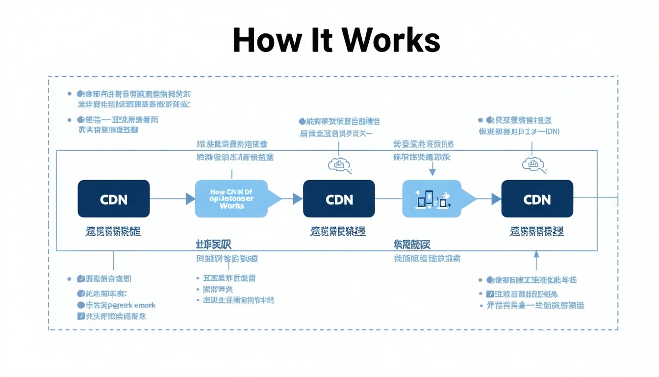 CDN How It Works Visual Guide: From DNS Lookup to Last-Mile Delivery