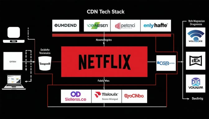 CDN Netflix Tech Stack: Open Connect and Home Caching Nodes