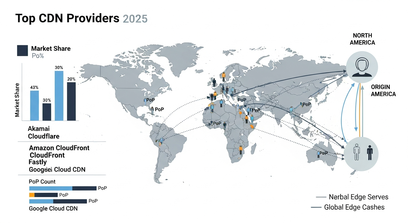 CDN Market Share in 2026: Who Controls the Edge