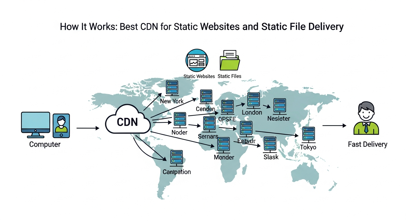 Best CDN for Static Websites and Static File Delivery