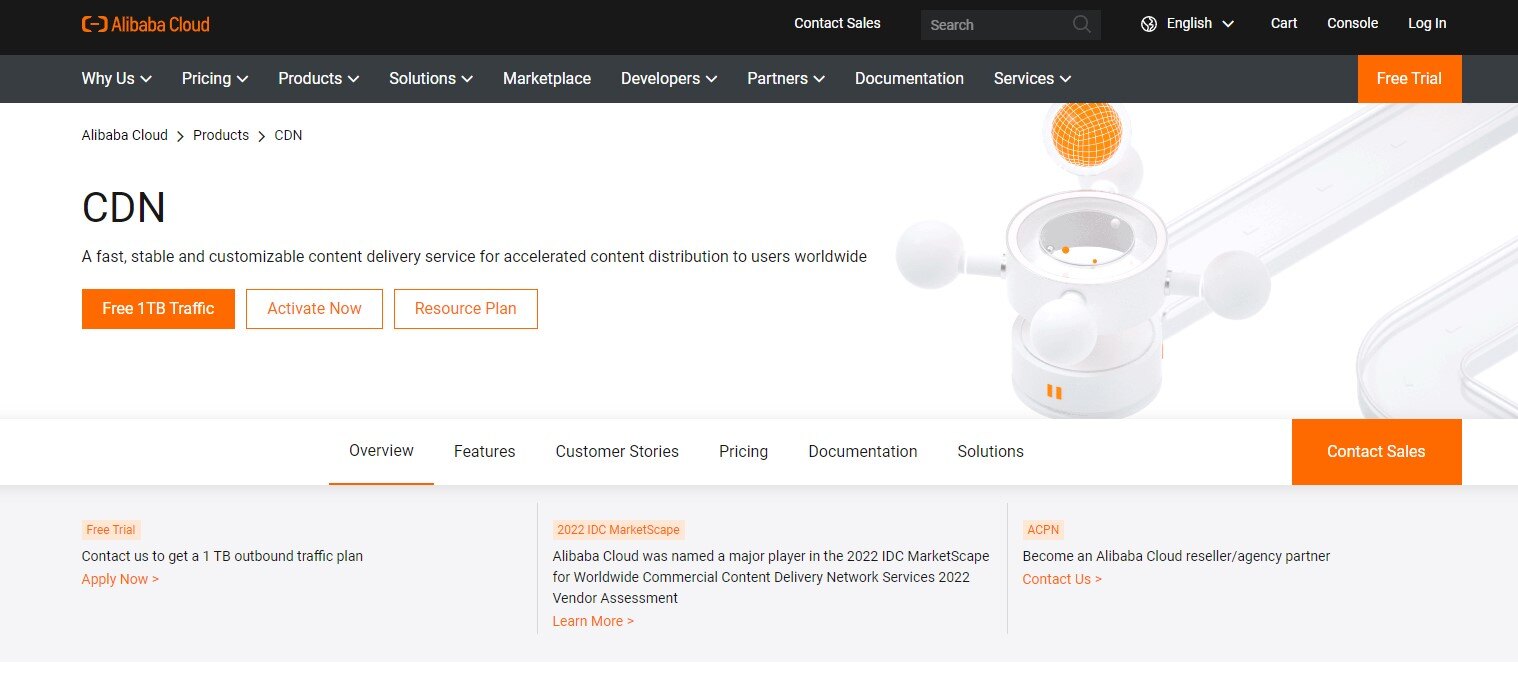 Alibaba Cloud CDN vs. BlazingCDN
